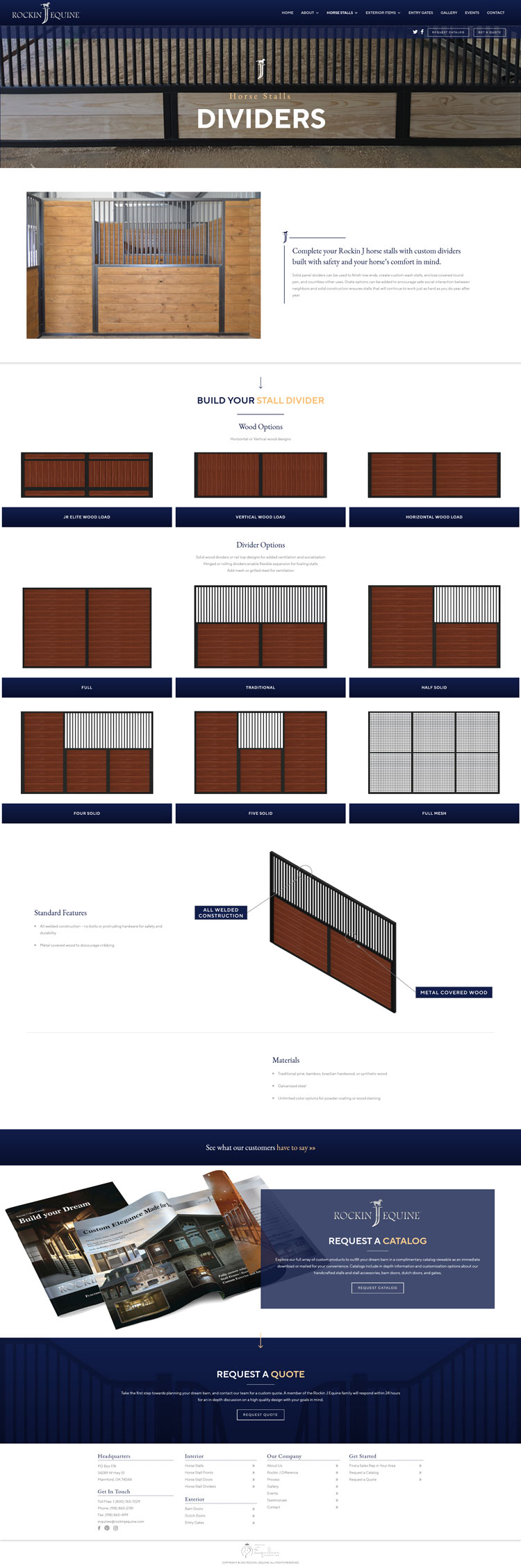 Rockin J Horse Stalls - Equiluxe Marketing